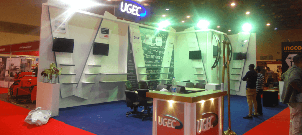 UGEC Booth design - Sara Advertising